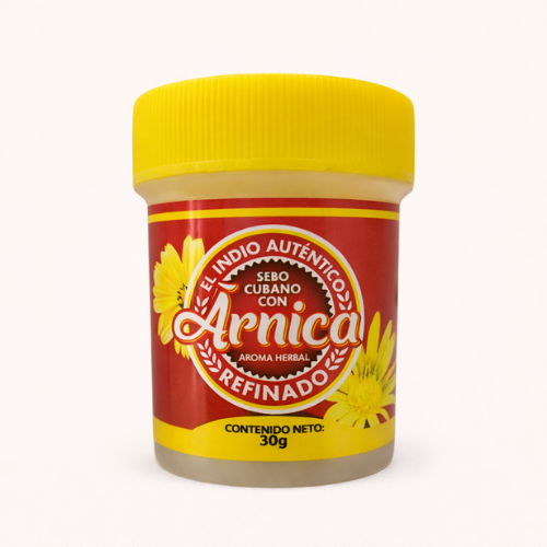 Sebo Cubano El Indio Con Árnica 30g